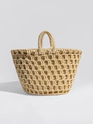 Brochu Walker The Dune Basket Bag - Ecru