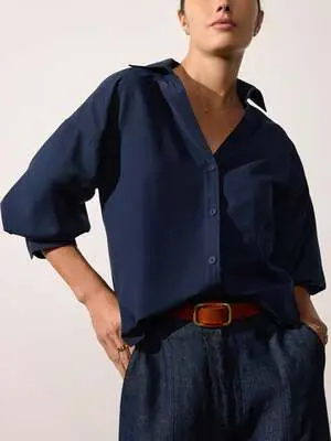 Brochu Walker The Kate Shirt - Navy