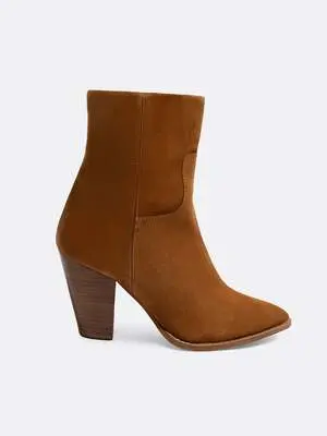 Brochu Walker Marfa Suede Ankle Boot - Whiskey