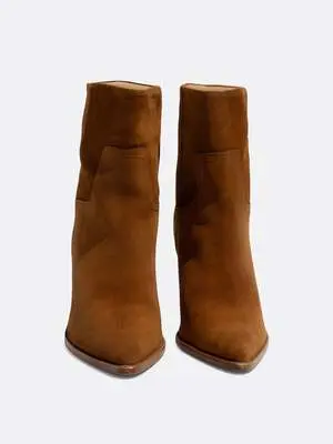Brochu Walker Marfa Suede Ankle Boot - Whiskey