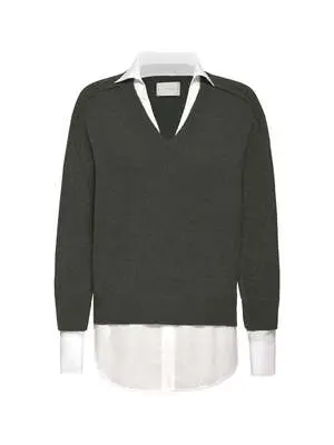 Brochu Walker The Looker Layered V-neck