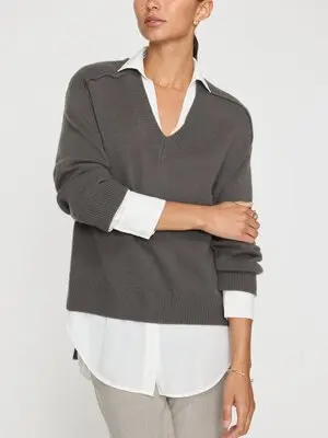 Brochu Walker The Looker Layered V-neck