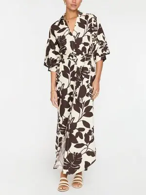 Brochu Walker The Kate Printed Maxi Dress