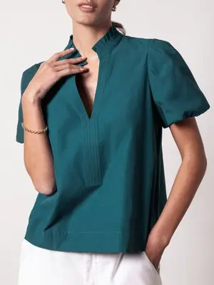Brochu Walker The Cameron Top - Lagoon