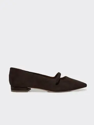 Brochu Walker The Roma Suede Flat