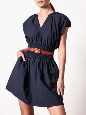 Brochu Walker The Mina Short Dress - Navy