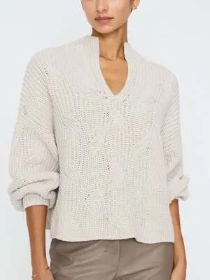 Brochu Walker The Grayson Cable Pullover