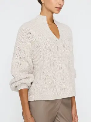 Brochu Walker The Grayson Cable Pullover