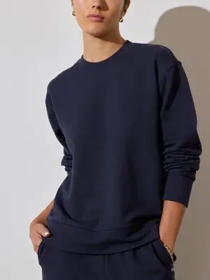 Brochu Walker The Mallo Sweatshirt - Navy