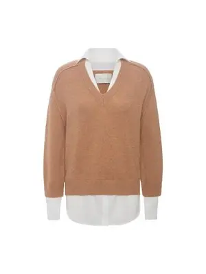 Brochu Walker The Looker Layered V-neck