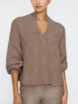 Brochu Walker The Grayson Cable Pullover