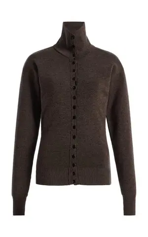 LEMAIRE Buttoned Wool Top