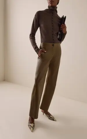 LEMAIRE Buttoned Wool Top