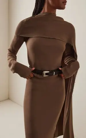 LEMAIRE Minimal Western Leather Belt
