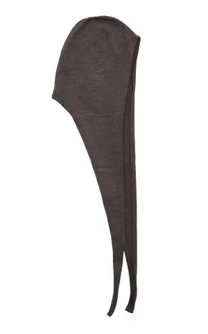 LEMAIRE Wool Head Scarf - Brown