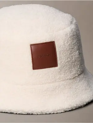 Calvin Klein Sherpa Bucket Hat - Birch