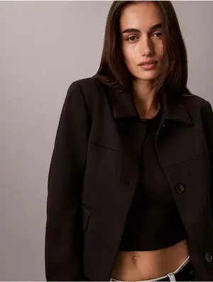 Calvin Klein Ponte Knit Jacket