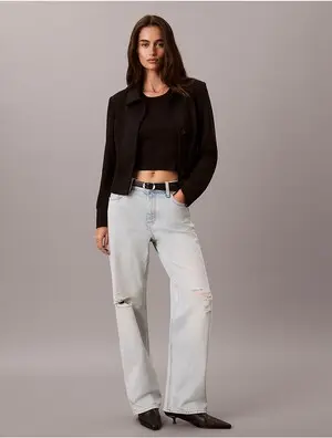 Calvin Klein Ponte Knit Jacket