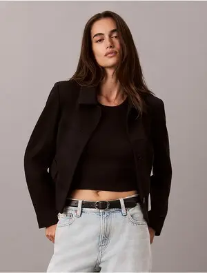 Calvin Klein Ponte Knit Jacket