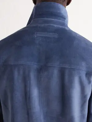 Zegna Suede Blouson Jacket