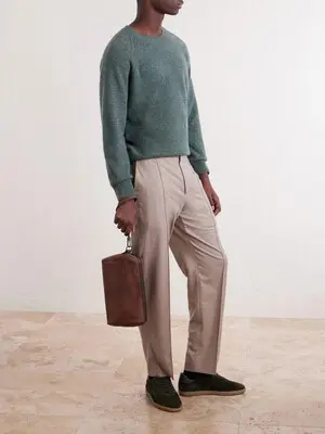 Zegna Leather Pouch