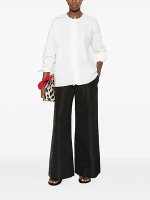 SUSANNE BOMMER Taffetas Wide-leg Trousers