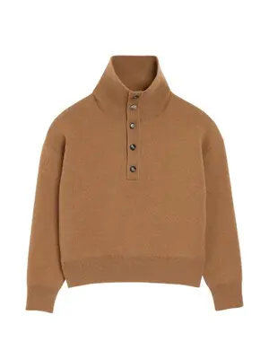AMI Paris Wool Turtle-neck Sweater