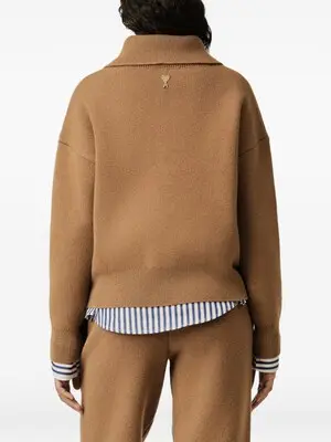 AMI Paris Wool Turtle-neck Sweater