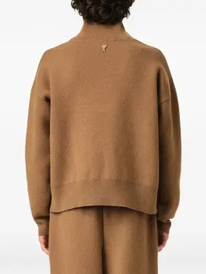 AMI Paris Wool Turtle-neck Sweater