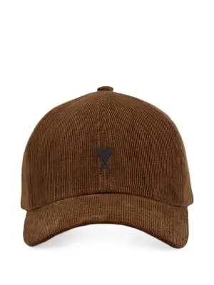 AMI Paris Velvet Baseball Cap