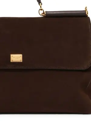 Dolce & Gabbana My Sicily Large Leather Handbag
