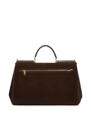 Dolce & Gabbana My Sicily Large Leather Handbag
