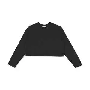 FRIEND + FOLK FRIEND + FOLK Banks Long Sleeve Cropped T-shirt