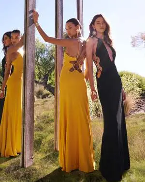Ramy Brook Chrissy Jersey Cutout Gown