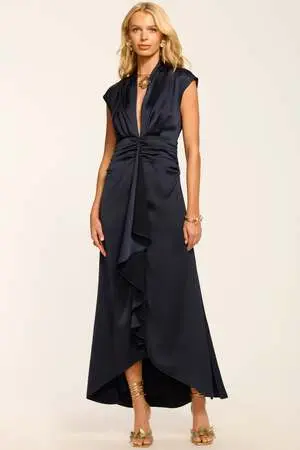 Ramy Brook Catrin Gown - Navy