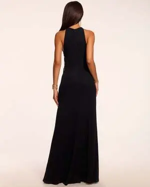 Ramy Brook Charlotte Jersey Cutout Gown