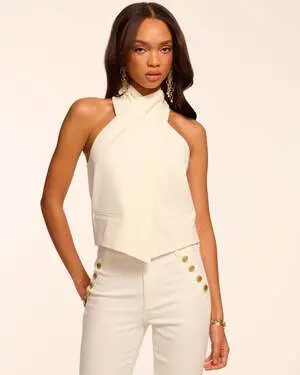 Ramy Brook Andie Tailored Halter Top