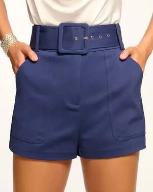 Ramy Brook Kasey Belted Mini Short
