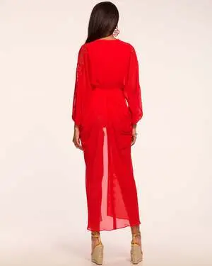 Ramy Brook Bernice Embellished Coverup Maxi Dress