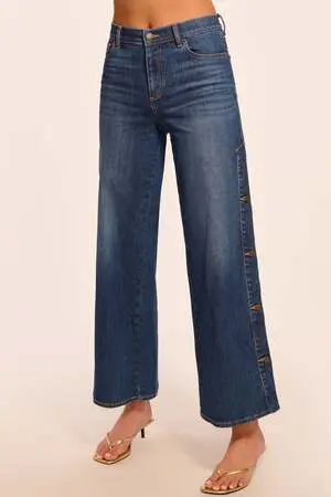 Ramy Brook Evelina High-rise Wide Leg Jean