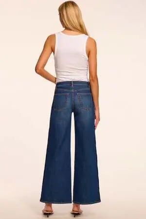 Ramy Brook Evelina High-rise Wide Leg Jean
