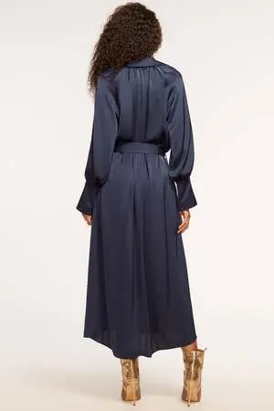Ramy Brook Cecilia Belted Midi Dress