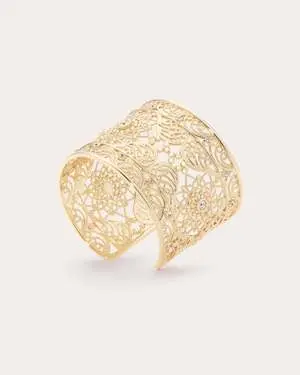 Ramy Brook Laya Medallion Cuff Bracelet