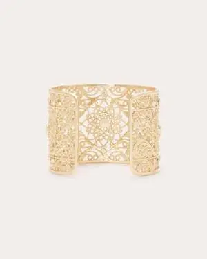Ramy Brook Laya Medallion Cuff Bracelet