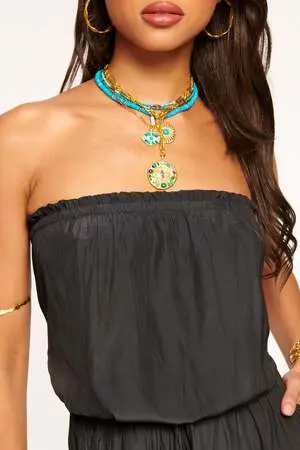 Ramy Brook Selma Strapless Jumpsuit