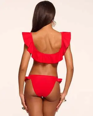 Ramy Brook Loretta Ruffle Bikini Bottom