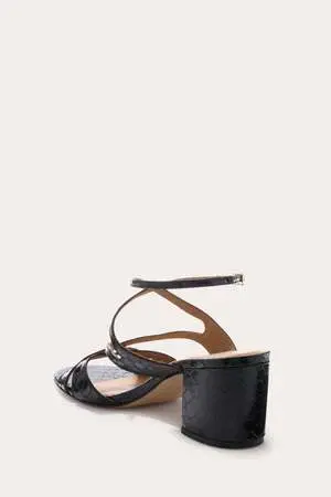 Ramy Brook Susie Leather Block Heel
