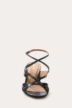 Ramy Brook Susie Leather Block Heel