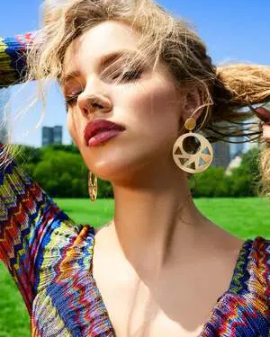 Ramy Brook Dayana Cutout Disc Earrings