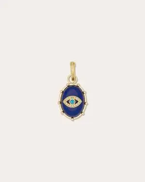 Ramy Brook Evil Eye Pave Charm - Gold